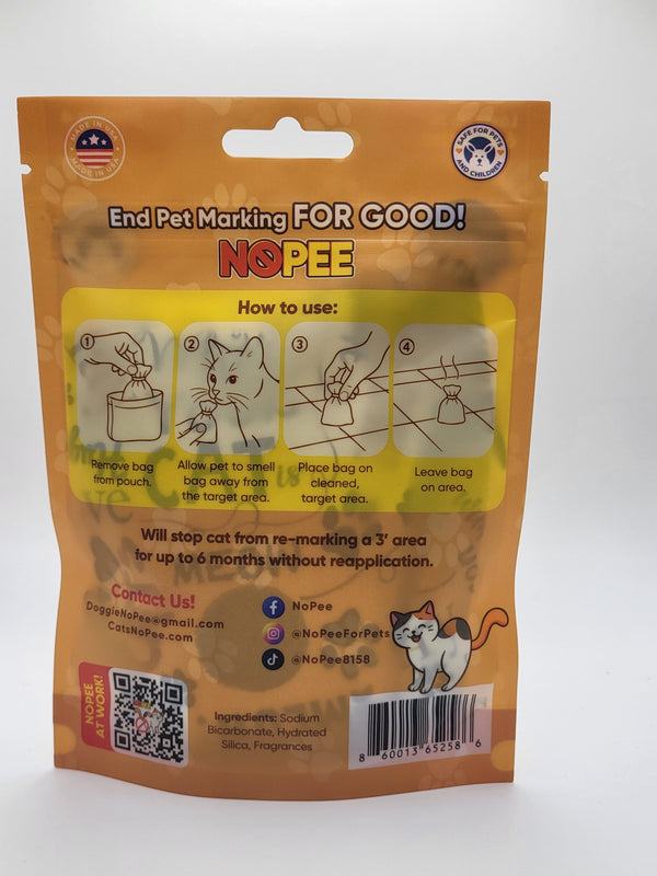 Cat Marking Prevention White with Cats – Doggie Nopee